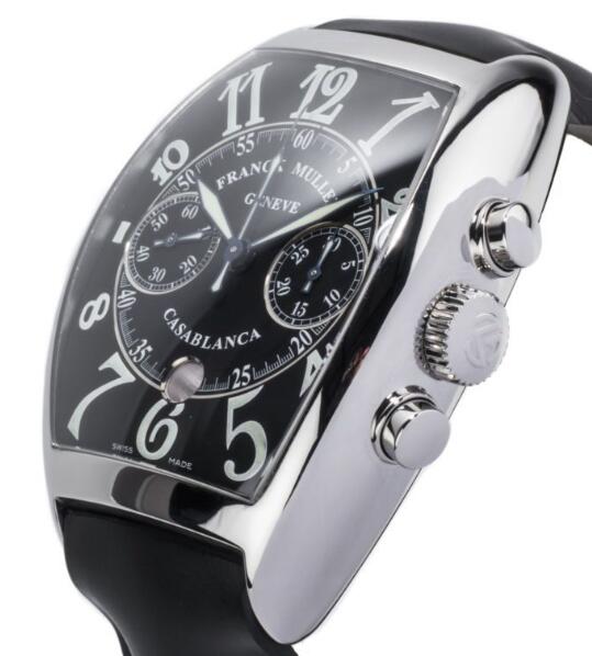 FRANCK MULLER 8885 C CC DT Black Dial Casablanca Chronograph Replica ...