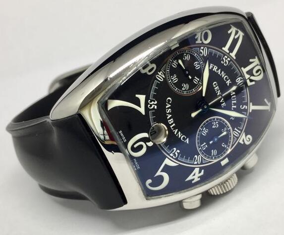 FRANCK MULLER 8885 C CC DT ST Casablanca Steel Chronograph Replica ...