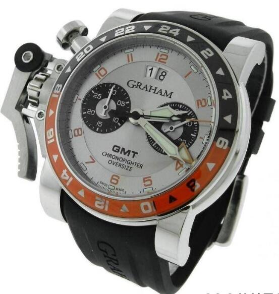 Graham CHRONOFIGHTER OVERSIZE BIG DATE GMT 2OVASGMT.S01A.K10B Replica ...