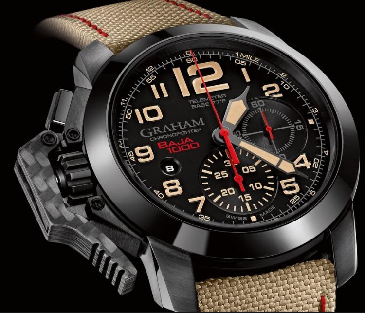 Graham Chronofighter Oversize 2CCAU.B04A.T17N Replica Watch [2CCAU.B04A ...
