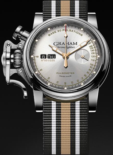 Graham Chronofighter Vintage Pulsometer 2CVCS.S01A Replica Watch [2CVCS ...