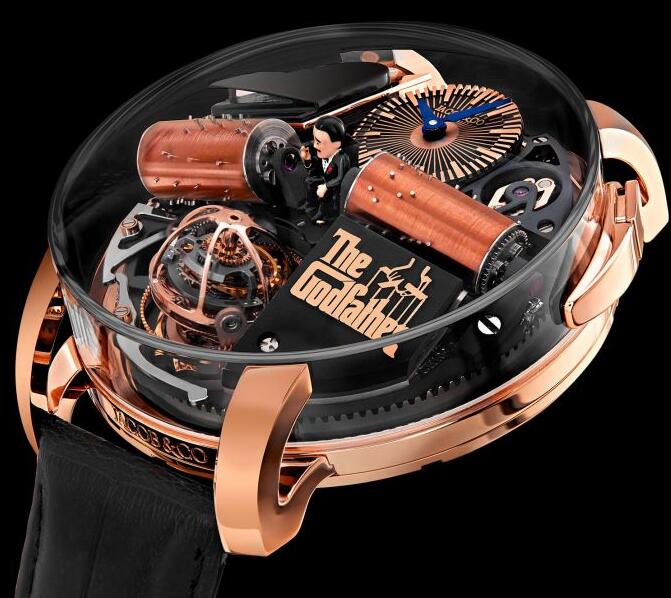 Jacob & Co OPERA GODFATHER DIAMOND OP810.40.RD.UA.ABALA Replica watch ...